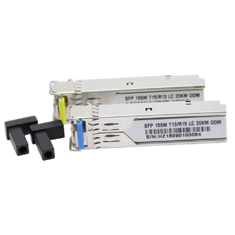 10G SFP+ module SM 20KM 40KM 80KM TX/RX 1270/1330nm,single fiber Bidi,LC port DDM SFP ...