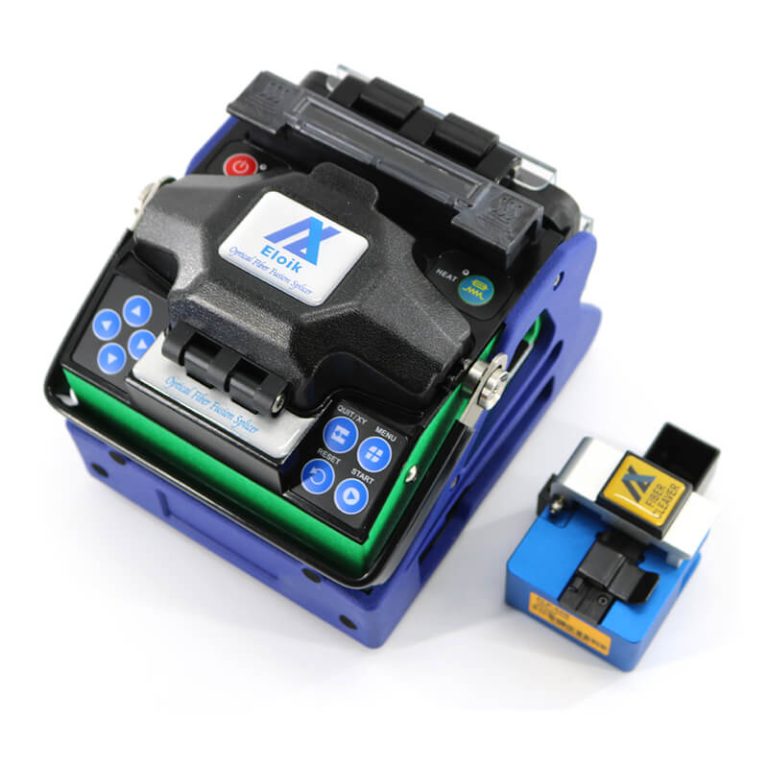 Eloik ALK-88A Portable 4.3' LCD Fiber Optic Splicing Machine 7s Fast ...