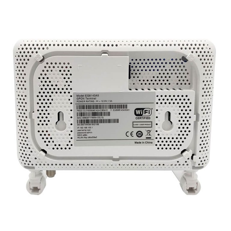 Fiber Optic Modem ONU EG8143A5 Fiber Optical Xpon Wifi with 1 GE 3 FE ...