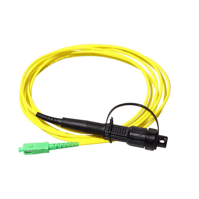 FTTH LC-LC Yellow Jacket Fiber Optic Patch Cord Color Code - Foclink