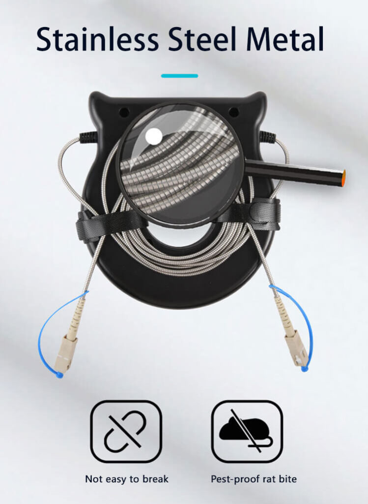 OTDR fiber optic extension line test disk fiber circular fiber jumper ...